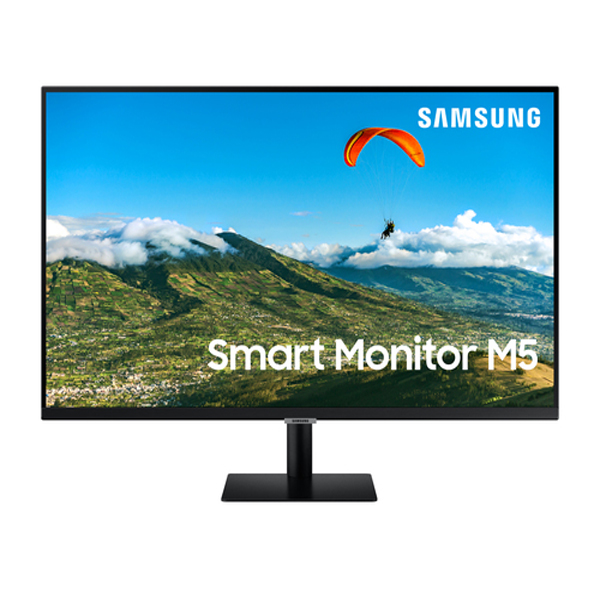 SAMSUNG MONITOR LED 27" M50A FHD 1920x1080 SMART C/ COLUNAS E COMANDO ...
